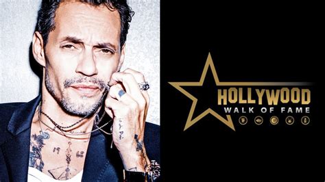 Marc Anthony Gets His Star On Hollywoods Walk Of Fame Sept 7th At 11