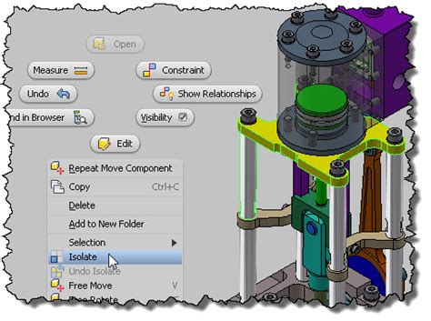 Inventor Assembly Components Managing Their Visibility IMAGINiT Manufacturing Solutions Blog