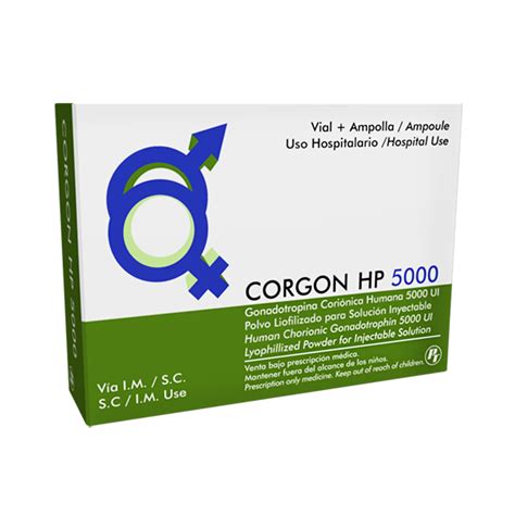 Corgon Hp 5000ui Im Ampolla Farmaciard