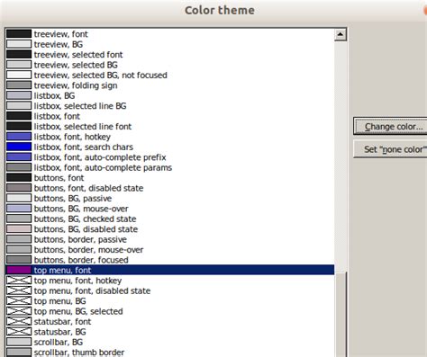 File Cudatext Menu Colorsetup Png Lazarus Wiki