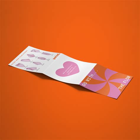 Period Reusable Menstrual Product Flyer Design Behance