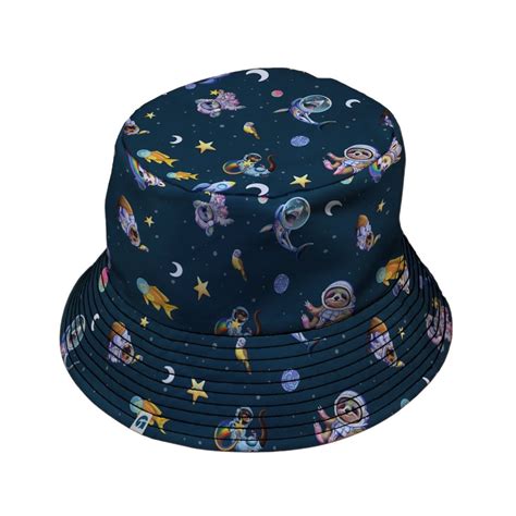 Pattern98 Bucket Hat Geek Tropical