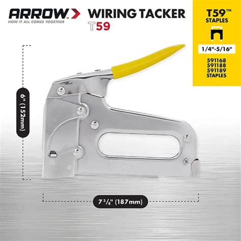Arrow T59 Heavy Duty Wire And Cable Staple Gun Tecratools