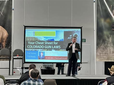 September 16 2023 Colorado Gun Laws And Sportsmens Banquet And Len Lyall