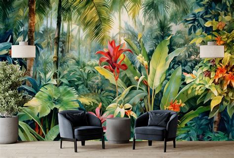 Jungle Verle Mural Wallpaper Book
