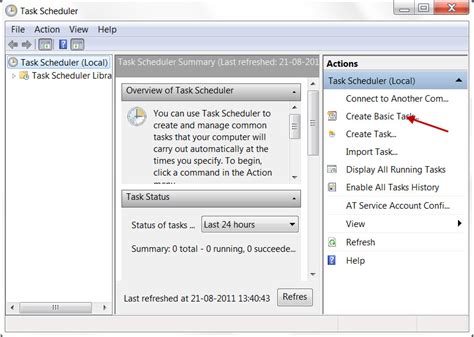 Schedule Shutdown Or Restarts Using Task Scheduler In Windows 11