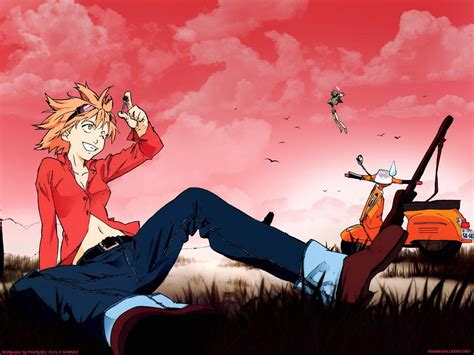 Flcl Wallpapers Wallpaper Cave
