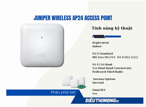 Juniper Ap24 Ww Internal Antenna Siêu Thị Mạng Phân Phối Juniper