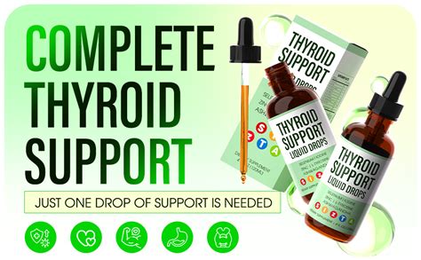 Thyroid Support Drops Iodine Drops Thyroid Support For