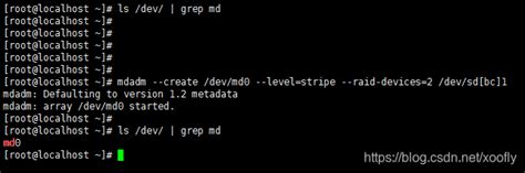 Centos7笔记之raid介绍和raid0的制作centos 7 查看是否有做raid命令 Csdn博客