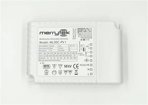 Multi Output Current Low Voltage Dimmable 30w Led Driver 1 10v For