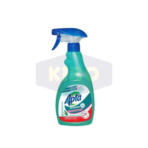 Nettoyant Désinfectant Spray Fraîcheur Eucalyptus 500ml Apta Kibo