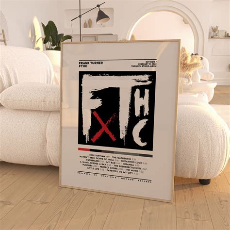 Frank Turner Fthc Album Posters Album Cover Poster Poster Print