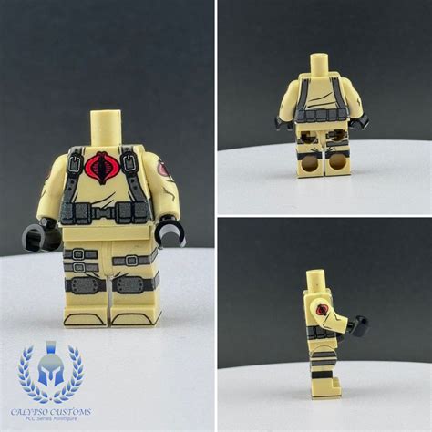 Calypso Customs Custom Printed Cobra Trooper Desert Uniform Pcc Series Miniature Body