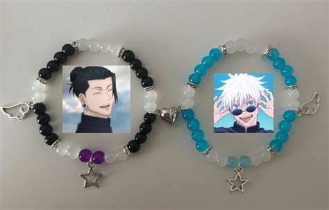 Gojo X Geto Matching Couple Friendship Bracelet Jujutsu Kaisen
