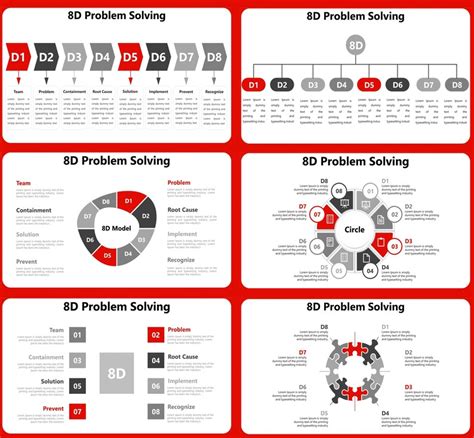 8d Problem Solving Powerpoint Template Problem Solving Template 8d