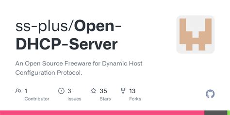 Github Ss Plusopen Dhcp Server An Open Source Freeware For Dynamic Host Configuration Protocol