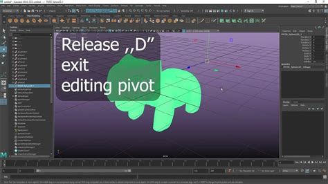 Reset Pivot Maya Youtube
