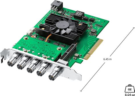 Placa Blackmagic Design Decklink 8k Pro Broadcast Video Sp