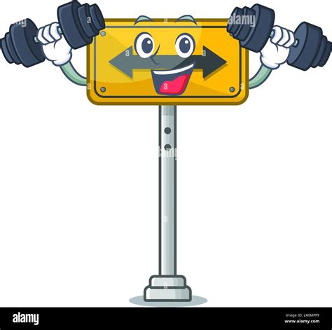 Fitness Pass On Either Side Isolated Cartoon Stock Vector Image And Art