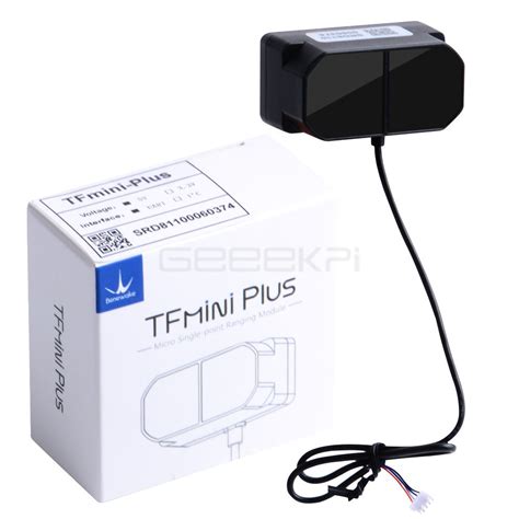GeeekPi TFmini Plus LiDAR Module Short Range Distance Sensor Single Point Mirco Ranging Module
