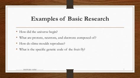 Basic Vs Applied Research