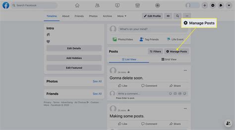 How To Delete Facebook Posts In Bulk