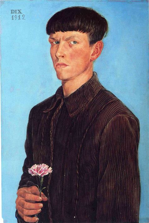 Self-Portrait - Otto Dix - WikiArt.org | Portrait, Portrait artist ...