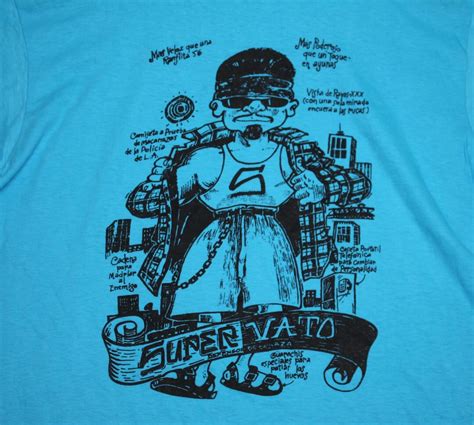 Ml Nos Vtg 80s90s Super Vato T Shirt Chicano Mexican Medium