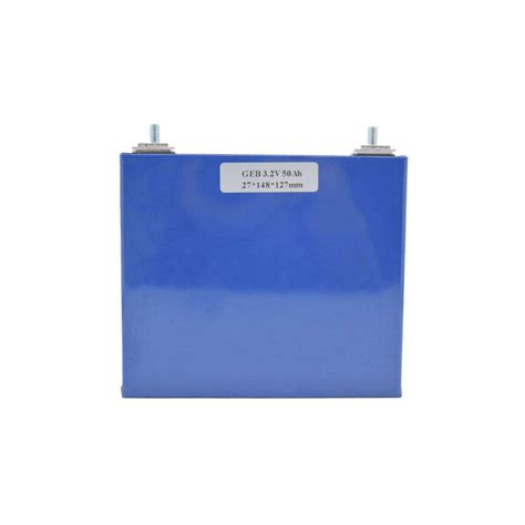Square Shell Energy Storage Cell 32v 50ah Battery Cycle Solid State
