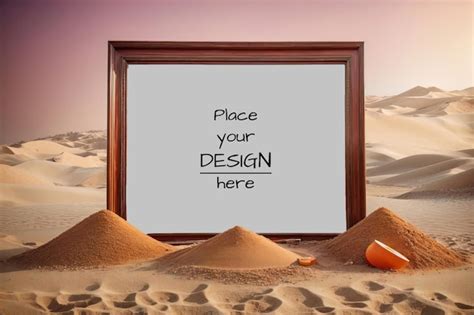 Desert Frame Psd 500 High Quality Free Psd Templates For Download