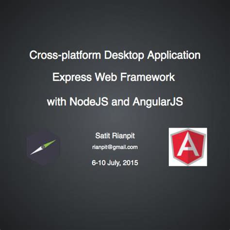 Cross Platform Desktop Application