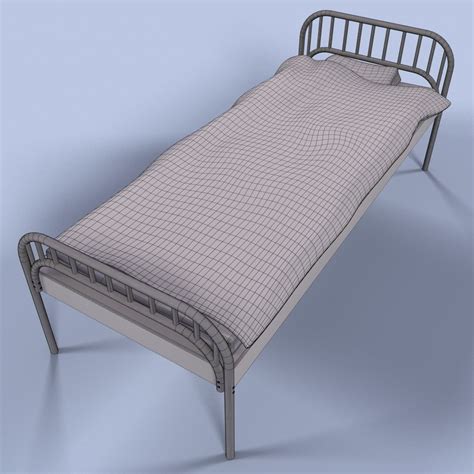 3ds Max Jail Bed