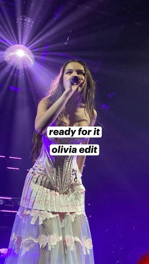 Ready For It Olivia Rodrigo Edit Olivia Ready Lynn