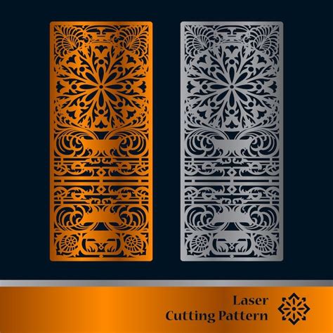 Premium Vector Laser And Cnc Cutting Panels Template