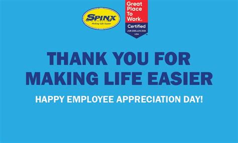 A Big Shout Out To All Spinx Team Mates For Your Hard Work And For Making Us A Great Place To