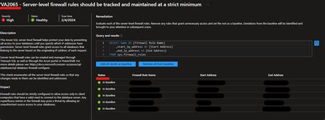how to fix sql vulnerabilities using baselines microsoft qanda