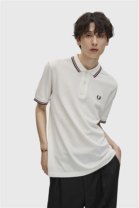The Fred Perry Shirt M3600m T60：snowhite／burn Fred Perry Japan