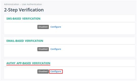 Authy App Based Verification Miarec Documentation