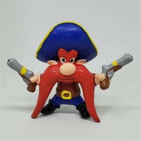 Vintage Yosemite Sam With Pistols Guns Pvc Figure 1990 Applause Looney