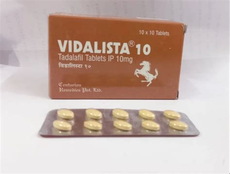 Vidalista 10 Mg Tadalafil Tablets At ₹ 45stripe Malad East Mumbai Id 2854187664830
