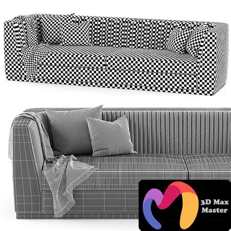 Laskasas Miuzza Sofa 3d Max 3dmaxter