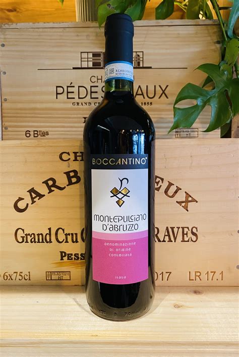 Montepulciano Dabruzzo Boccantino 2020 Corks And Cru