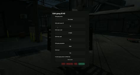 Fivem Gang Script Electus Scripts