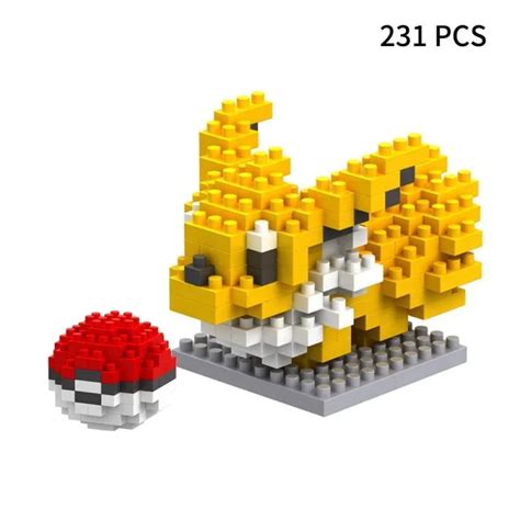 Building Blocks Assembly Anime Picachu Charizard Doll Blastoise Bulbasaur Gengar Bricks Figures