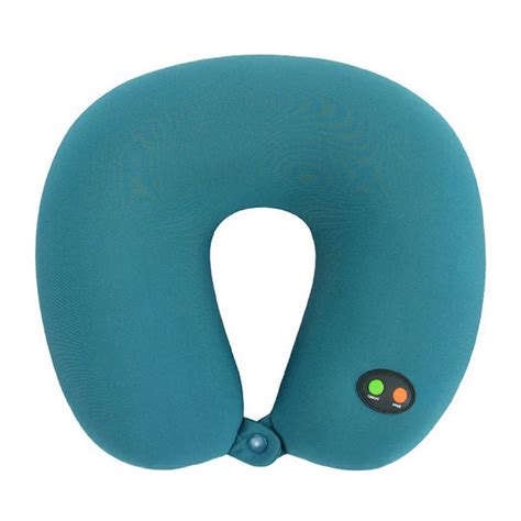 U Shaped Battery Operated Ergonomic Neck And Head Massage Pillow