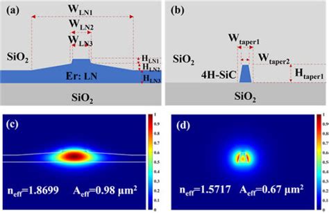 A Schematic Of Ridge Waveguide Structure On Er Ln B Schematic Of Download Scientific