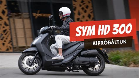 Sym Hd 300 Aglomerációs Igásló Youtube