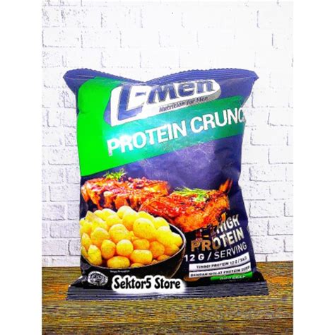 Jual L Men Protein Crunch Bbq Beer 20gr Shopee Indonesia