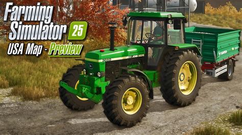 😍 Fs25 Usa Map Preview 😍 Riverbend Springs Farming Simulator 25 Youtube